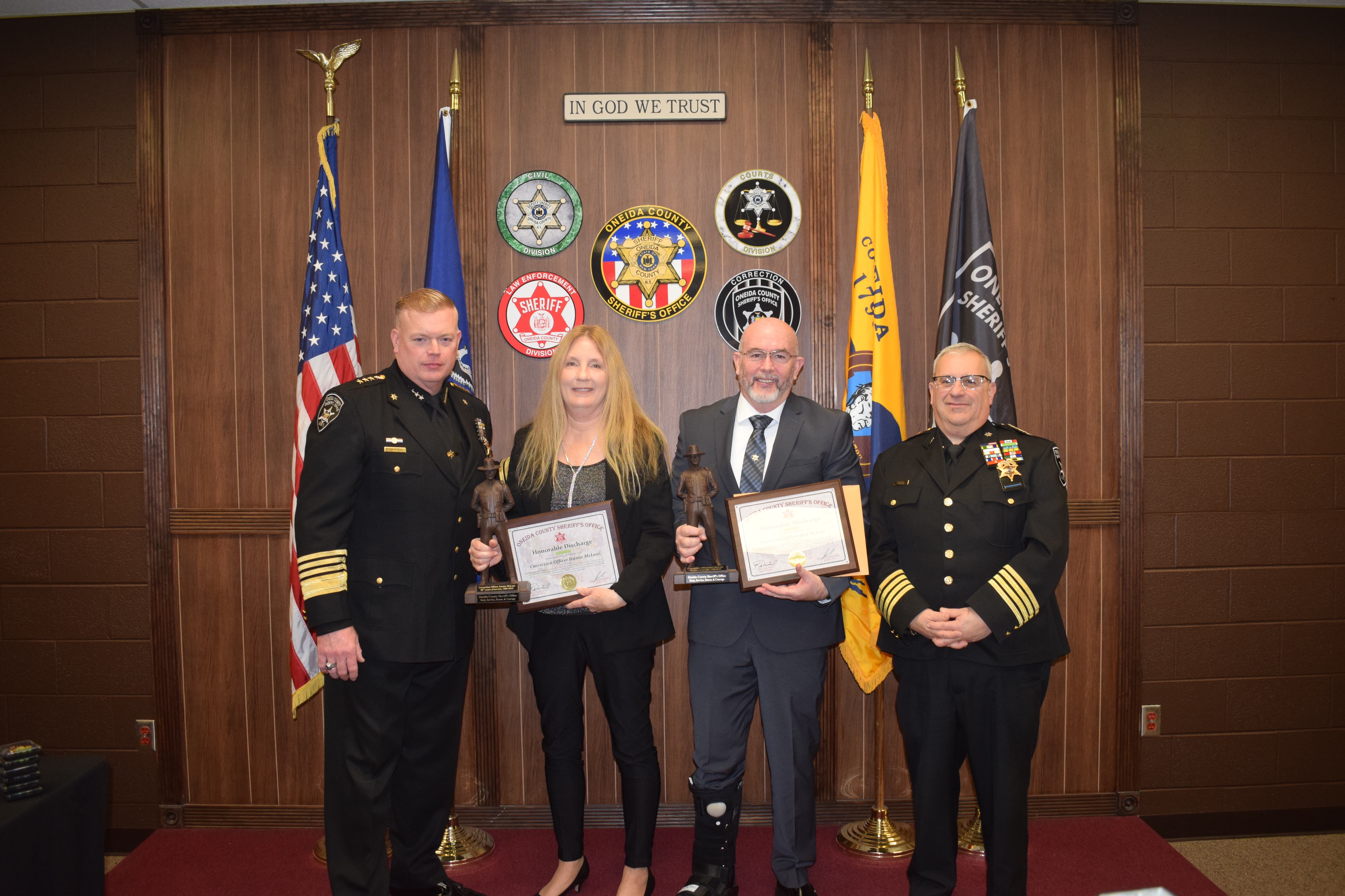 Sheriff Robert Maciol announces the following recipients of… | Oneida ...